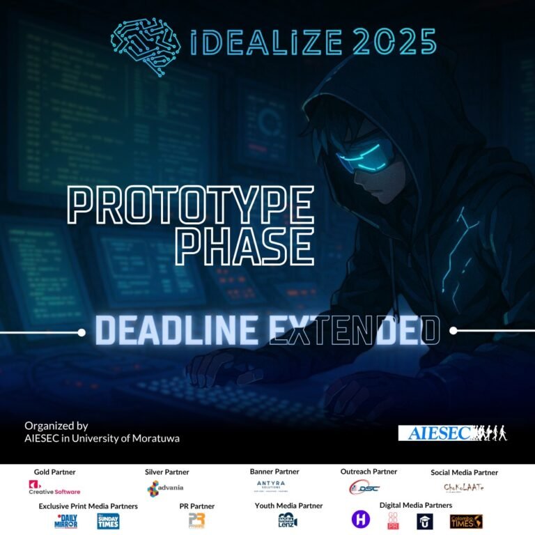 💡 Prototype Submission Deadline EXTENDED! -IDEALIZE 2025