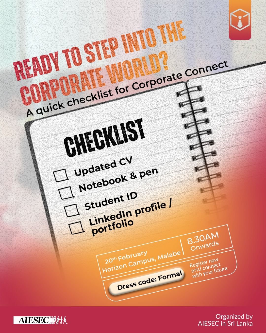 Ready to take your first step into the corporate world | Corporate ...